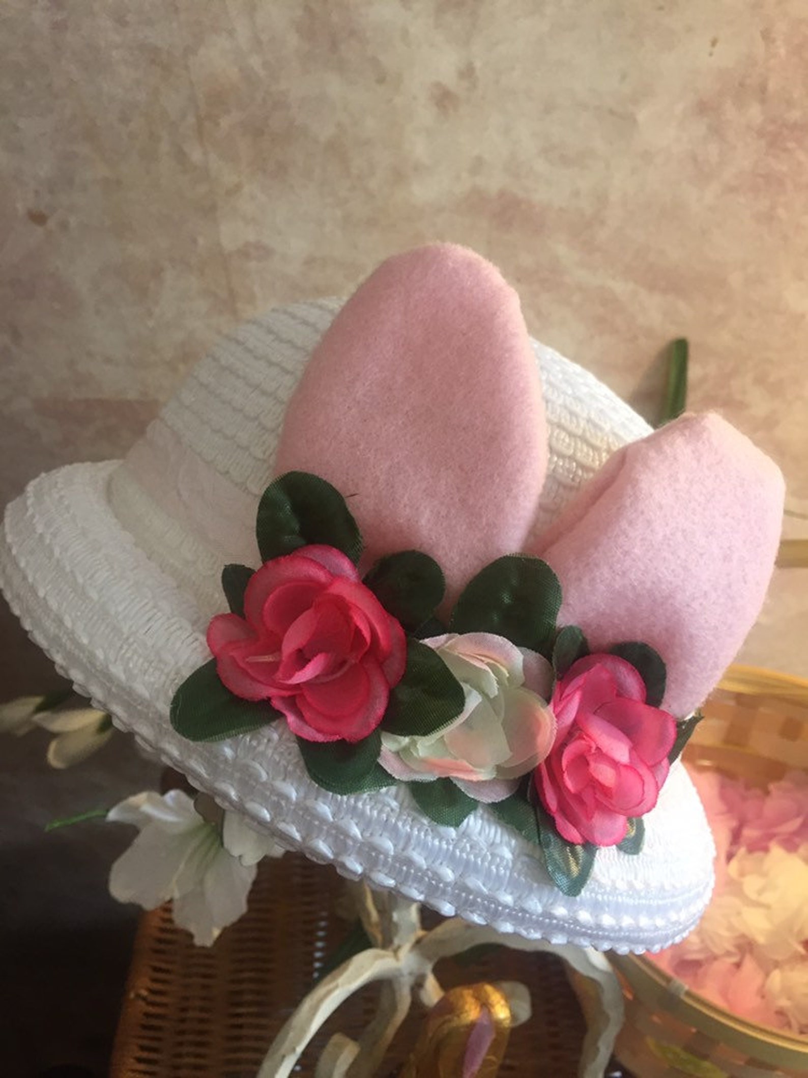 Girls Easter Hat Rabbit Ear Hat Bunny Hat | Etsy