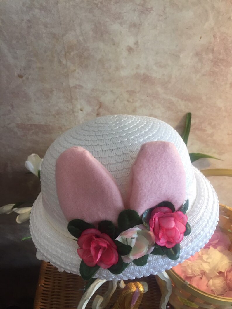 Girls Easter Hat Rabbit Ear Hat Bunny Hat - Etsy