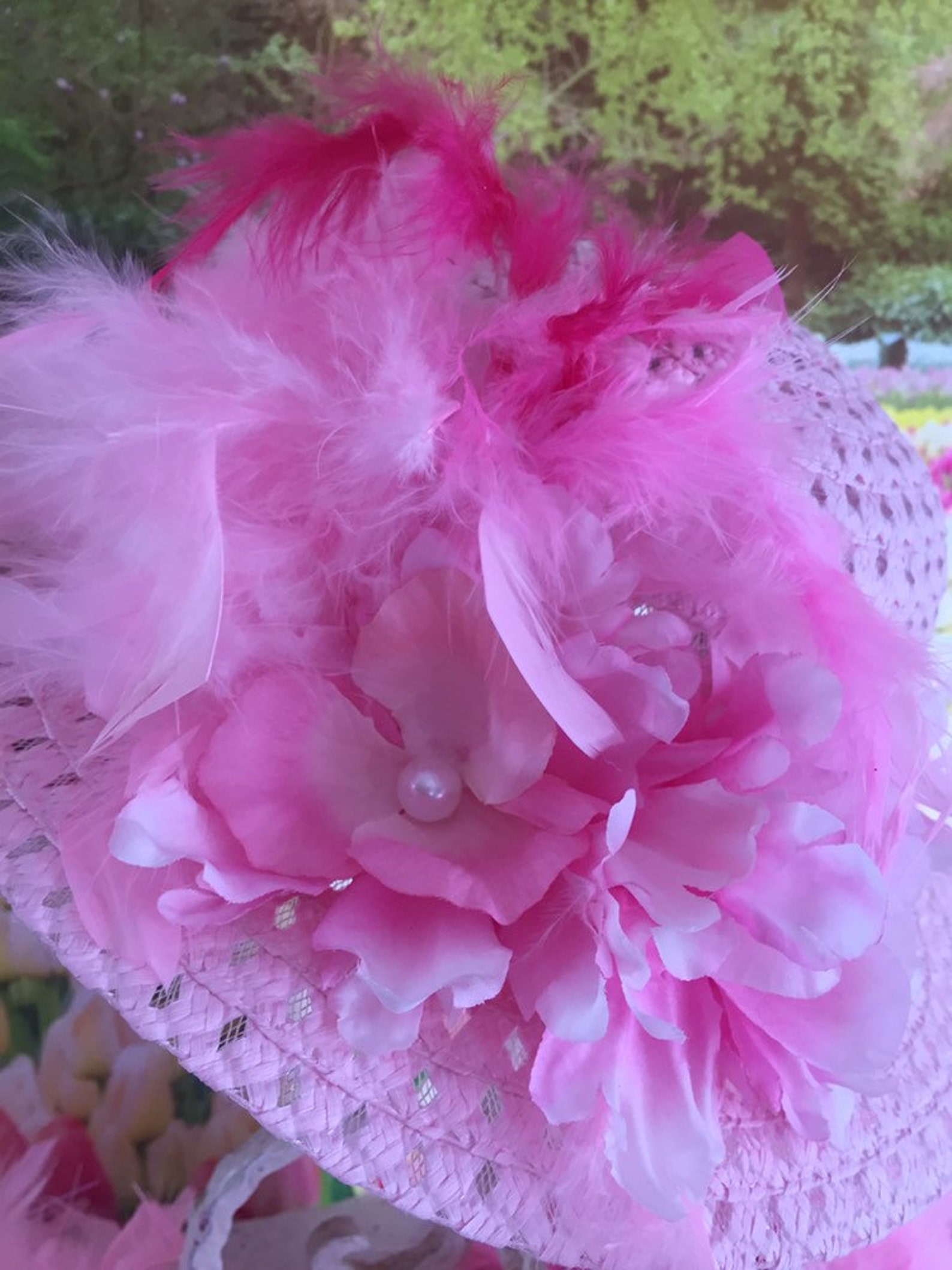 Girls Easter Hat Tea Party Hat Derby Hat Flower Girl Hat - Etsy
