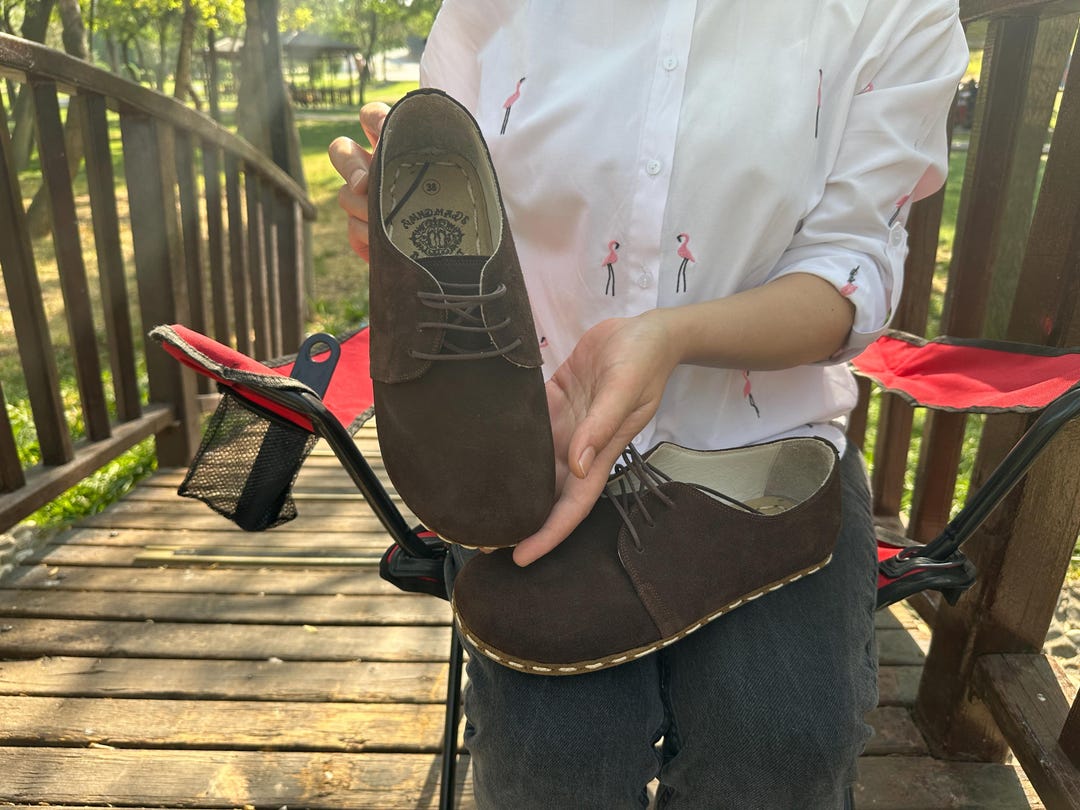 Handmade Leather Barefoot Shoes: Natural Grounding, Comfortable Women's ...