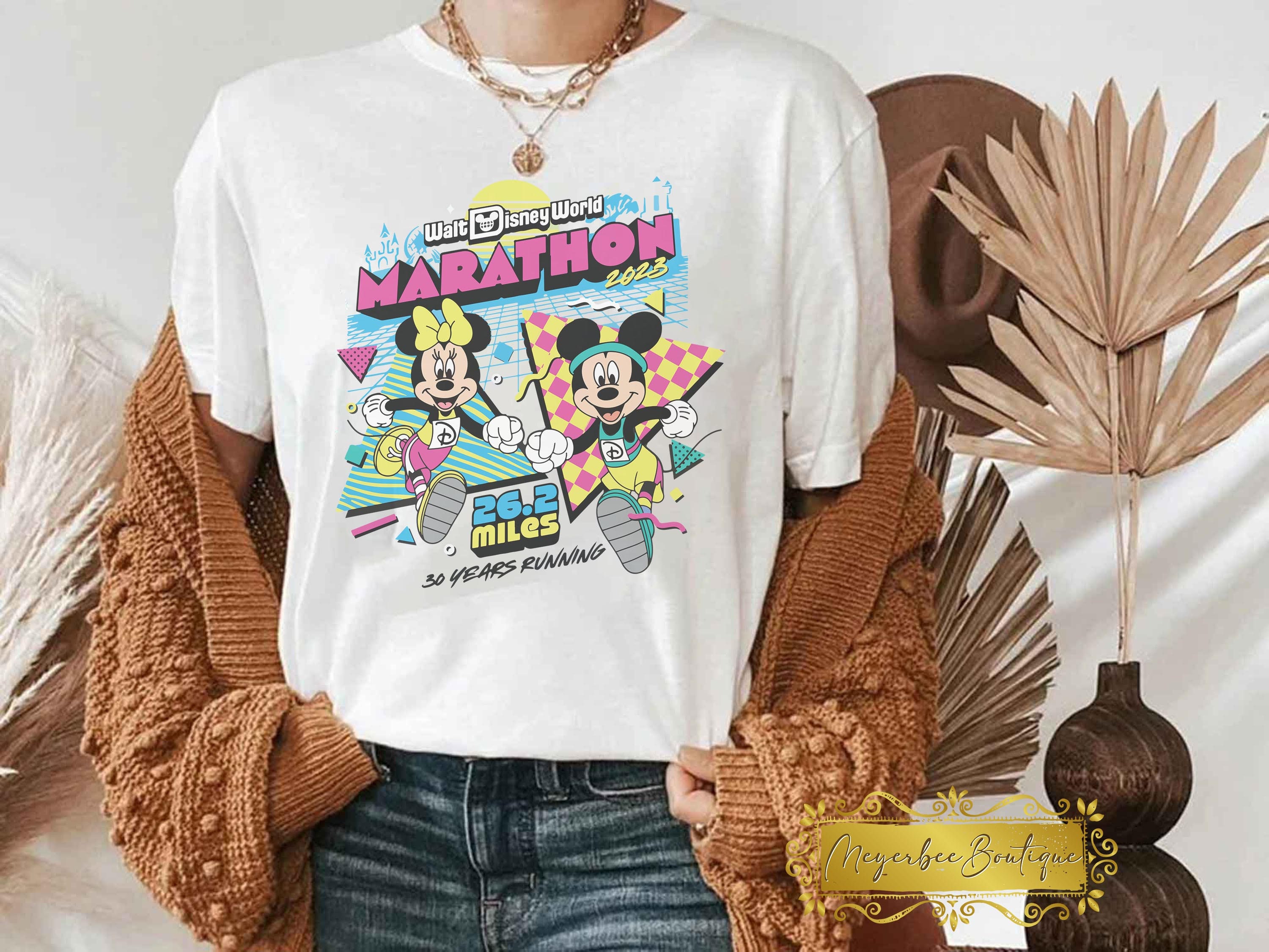 Vintage Rundisney Race Shirt, Run Disney Shirt, Mickey And Friends ...
