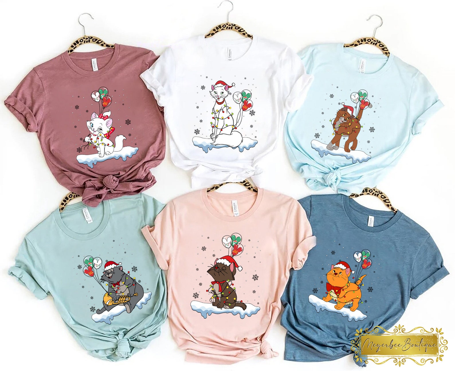 The Aristocats Shirt Aristocats Shirt Christmas Disney Etsy