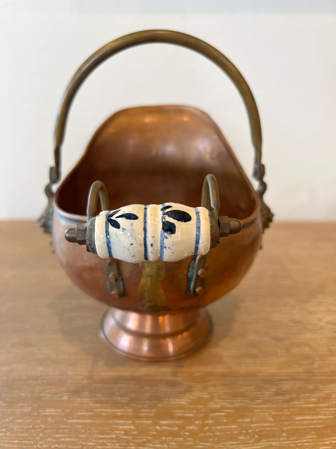 Antique Copper Ash Scuttle/bucket - Etsy