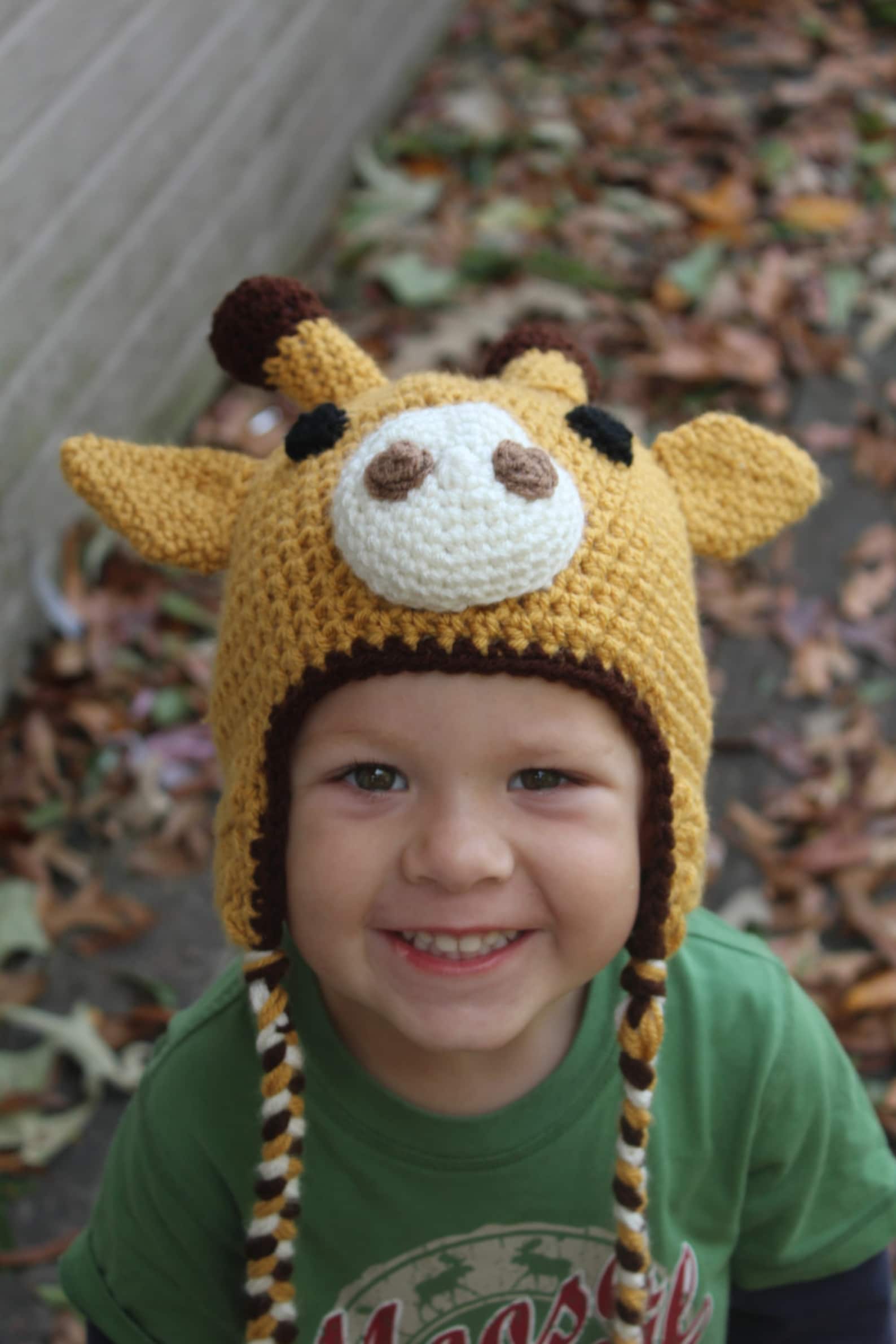 Made to Order Giraffe Hat - Etsy