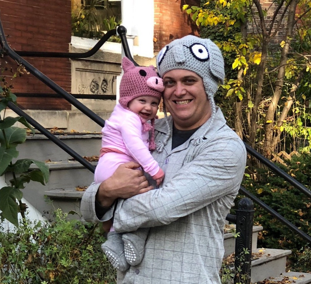 Made to Order Crochet Gerald Hat, Elephant, Mo Willems, Piggie and ...