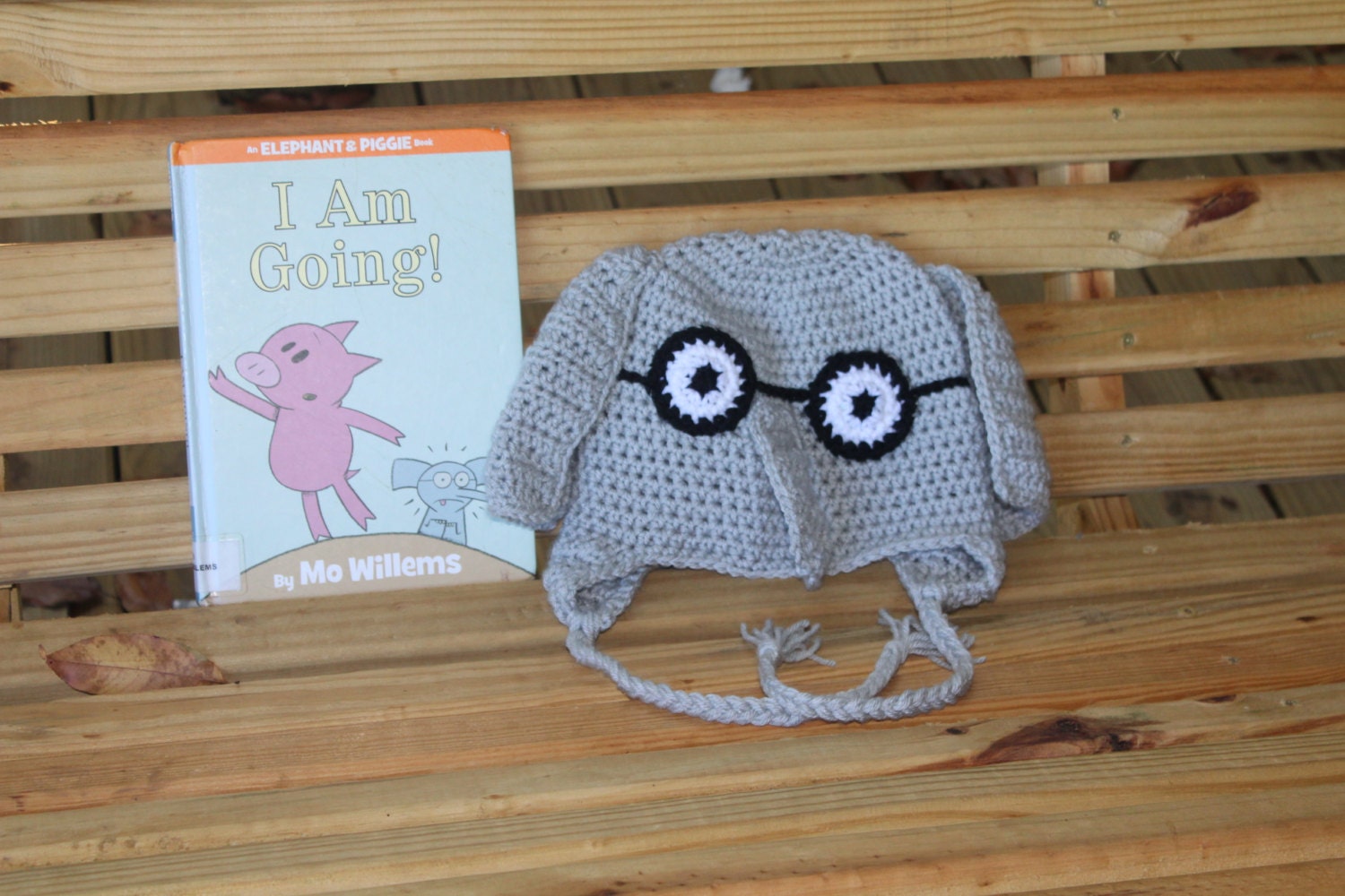 Made to Order crochet Gerald hat Elephant Mo Willems Piggie | Etsy