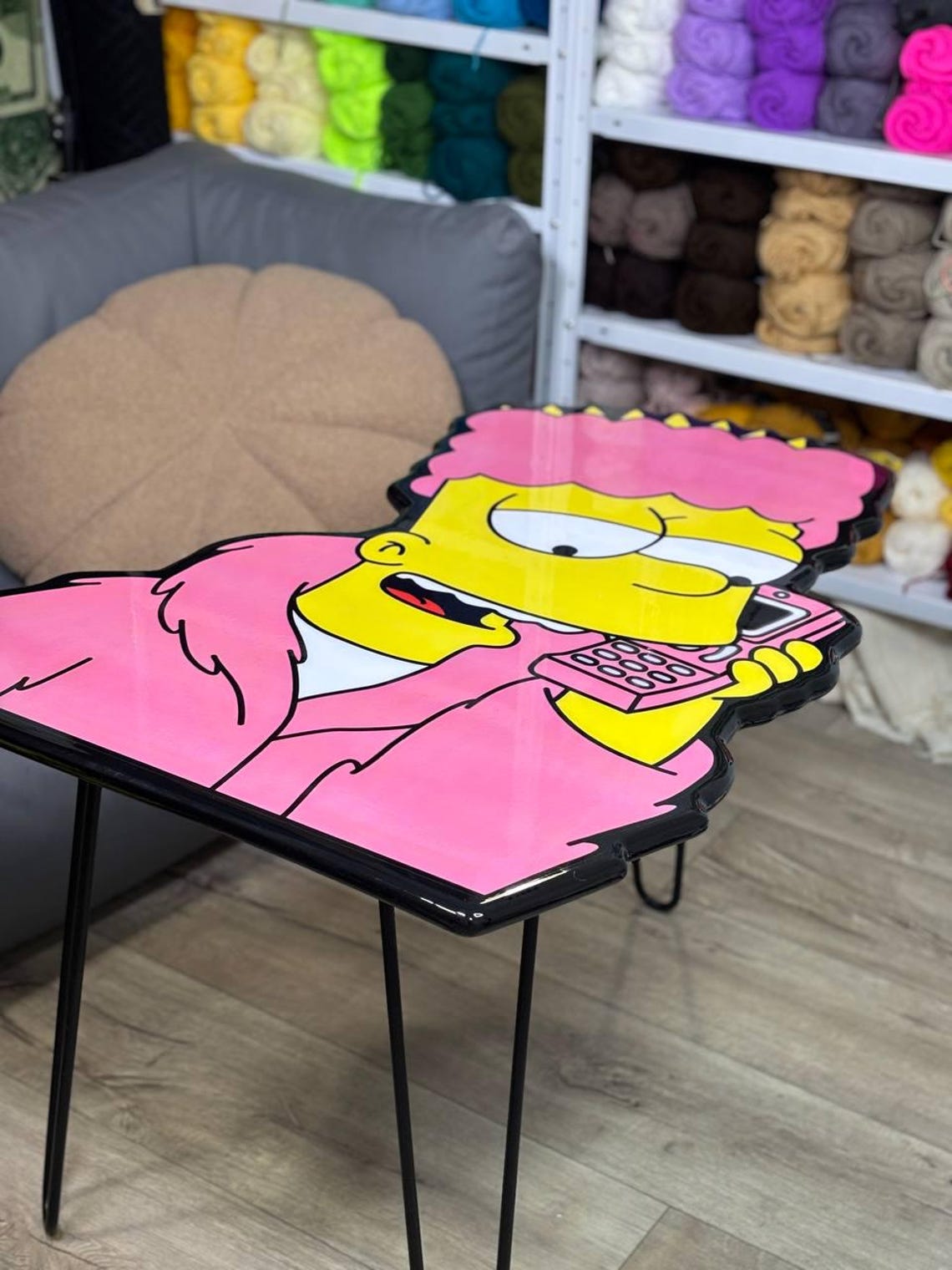 Epoxy Table, Signboard 2in1. Epoxy Resin. - Etsy