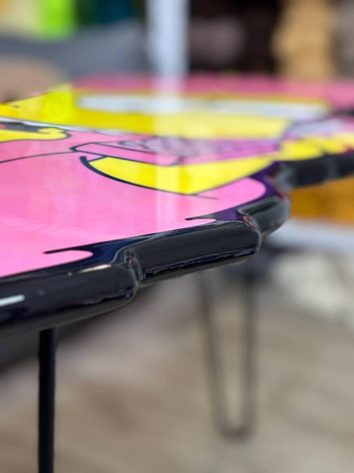 Epoxy Table, Signboard 2in1. Epoxy Resin. - Etsy