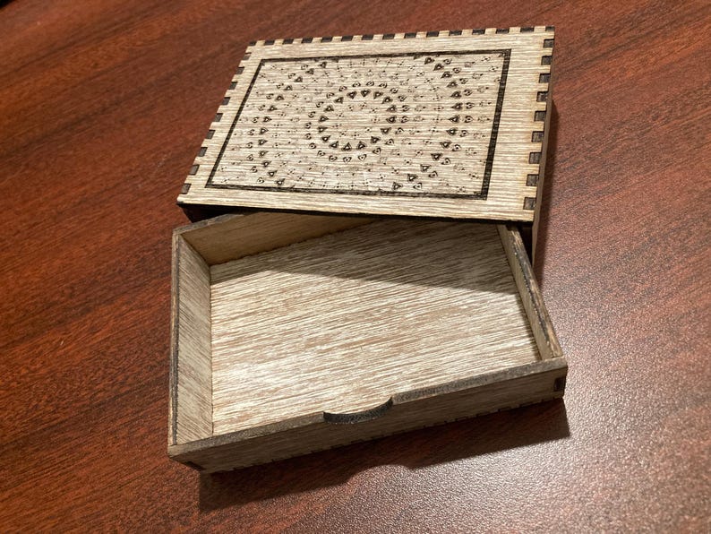 Card Deck Box Template Cut Out - Etsy