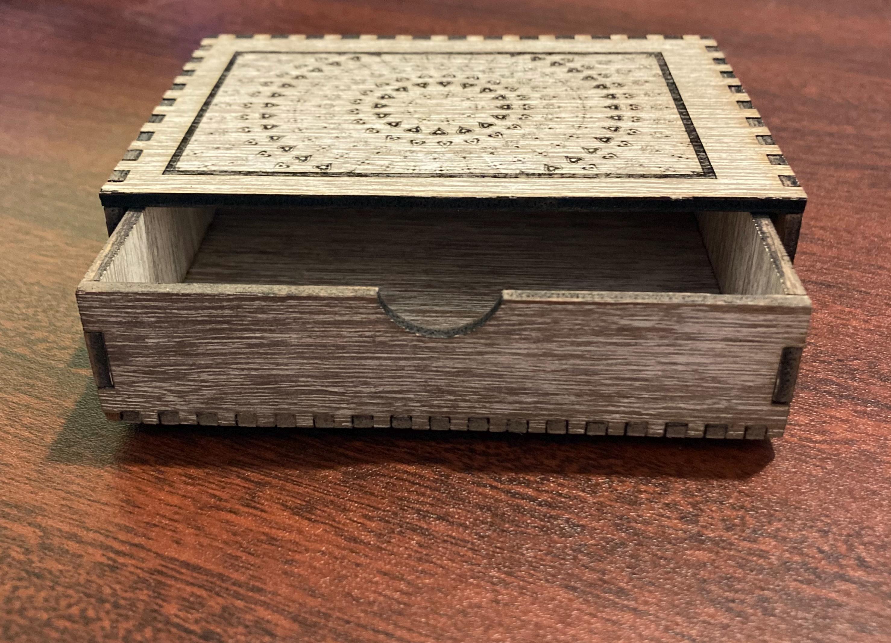 Card Deck Box Template Cut Out - Etsy