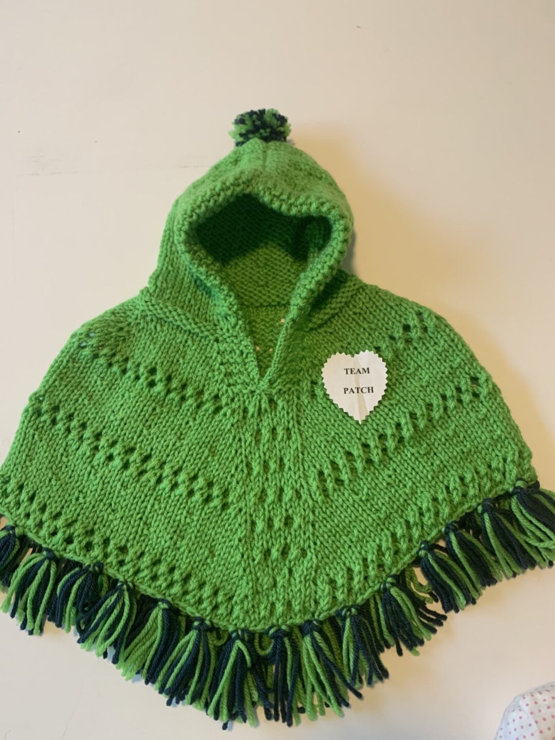 SEATTLE SEAHAWK PONCHO Team Patch Added No Charge. See Note Below Size ...