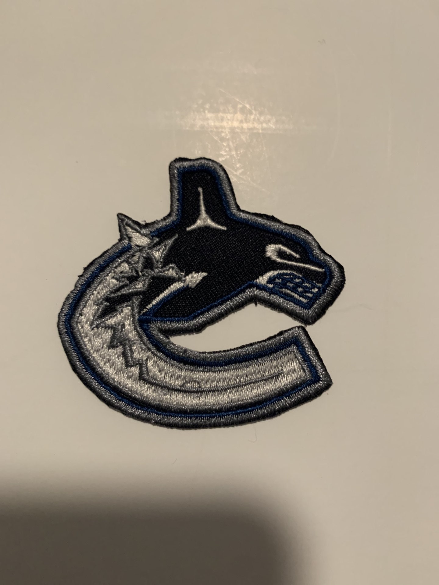 VANCOUVER CANUCKS HOCKEY Hoodie...team Patch Added No Charge//see Note ...