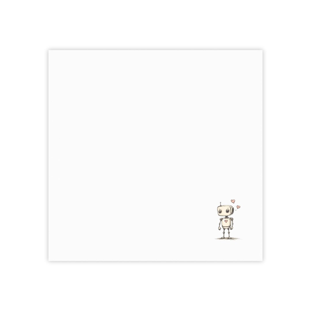 Lovebot Sticky Notes - Etsy