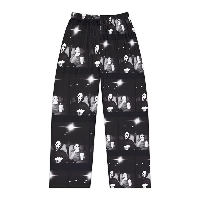 Horror Movie Villains Pajama Pants, Scary Movie Sleepwear, Halloween ...