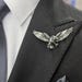 Brooch Lapel Pin - Silver Eagle (formal Accessories for Weddings, Prom ...