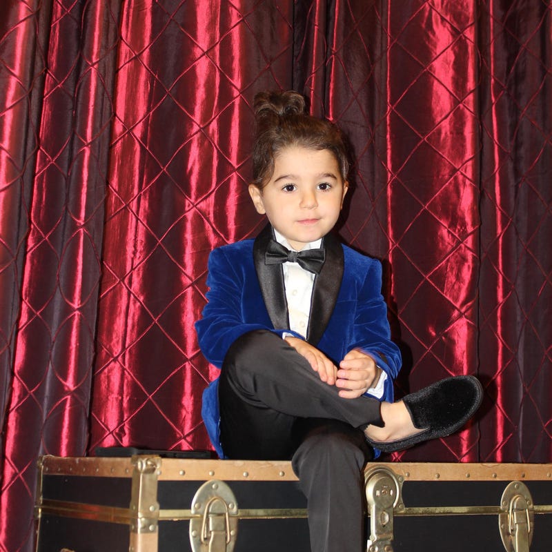 Velvet Suit Set Blue - Etsy