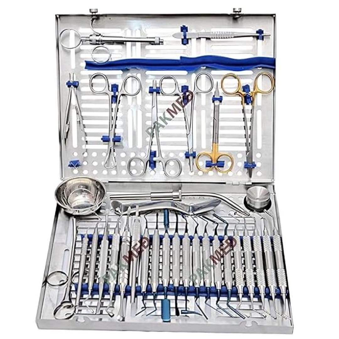 33 Pcs Dental Implant Bone Graft Kit Mushroom Elevators Bone Graft ...