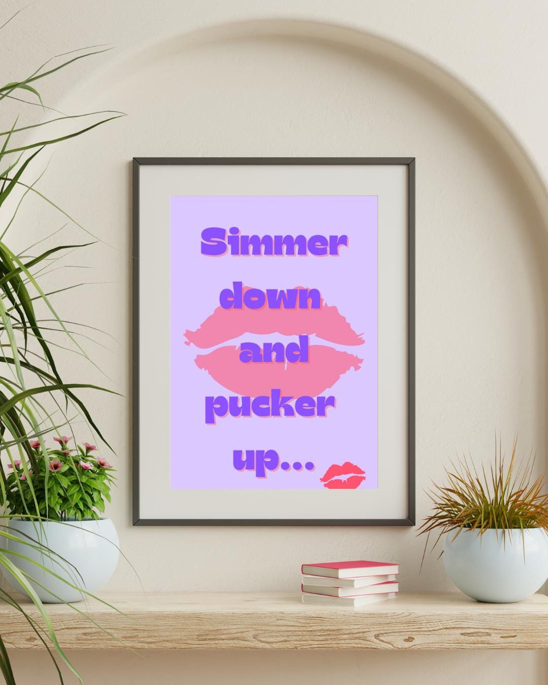 Arctic Monkeys, Simmer Down Wall Art Print, Poster, Retro Trendy Aesthetic Print, Music Lyric ...