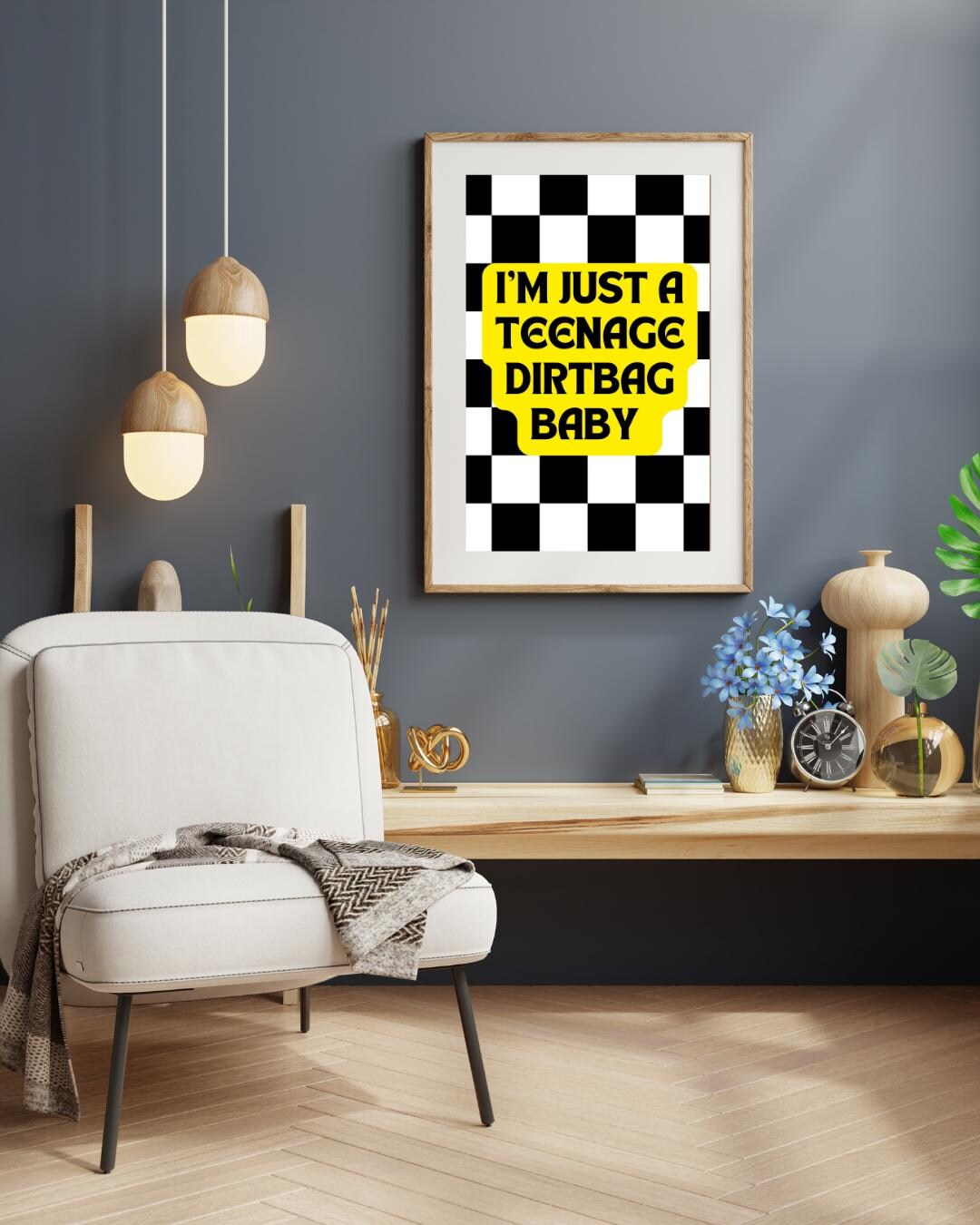Wheatus, Teenage Dirtbag Wall Art Print, Poster, Retro Trendy Aesthetic ...