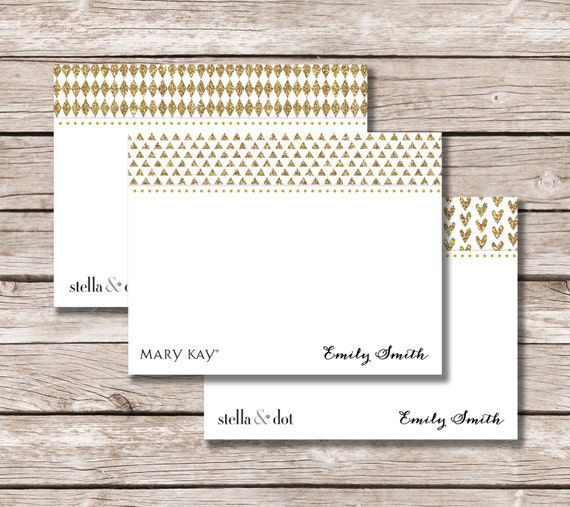 Glitter Gold Note Card DIGITAL FILE | Etsy