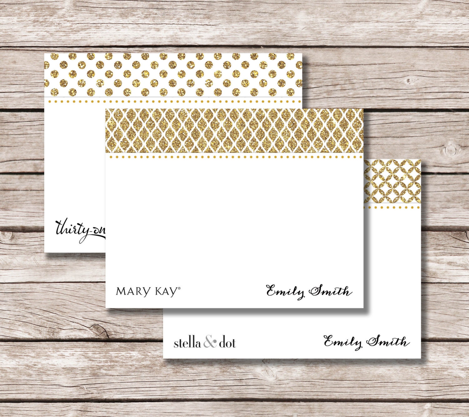 Glitter Gold Note Card DIGITAL FILE - Etsy
