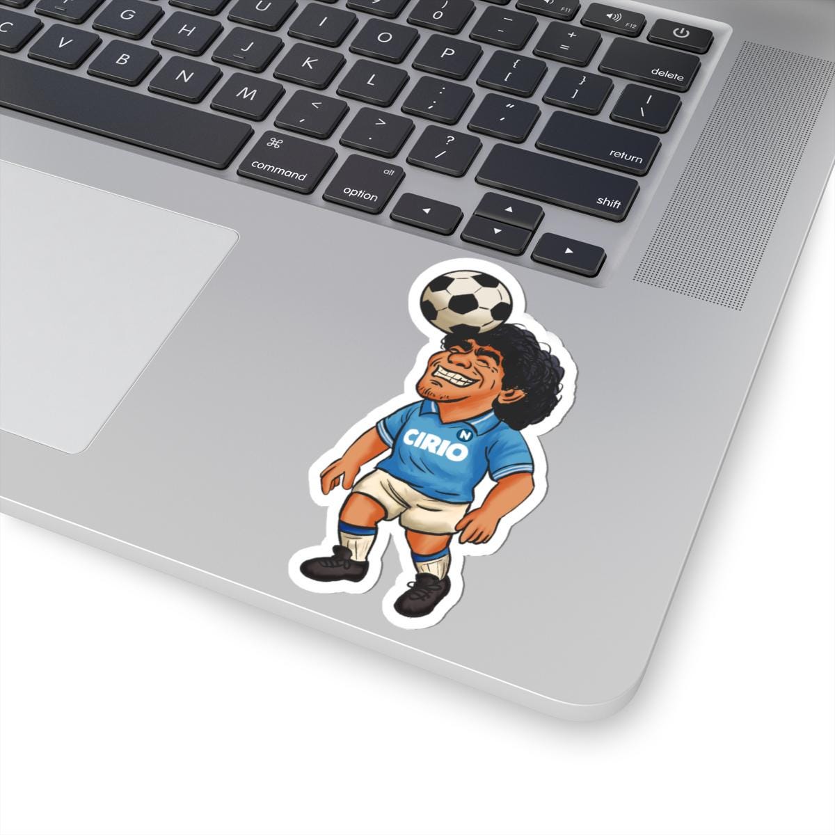 Maradona Football Legend Sticker: Retro Soccer Art Vinyl Decal - Etsy