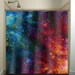 Fire Ice Nebula Planet Outer Space Galaxy Shower Curtain Extra | Etsy