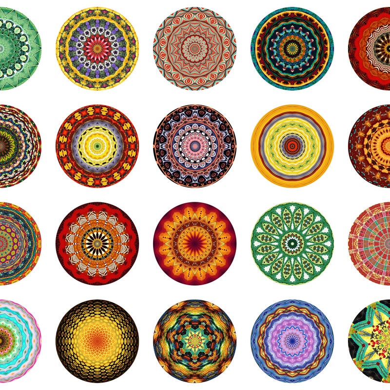 Round Boho Rug - Etsy