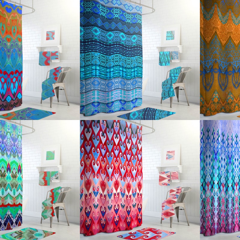 Unique Shower Curtains - Etsy