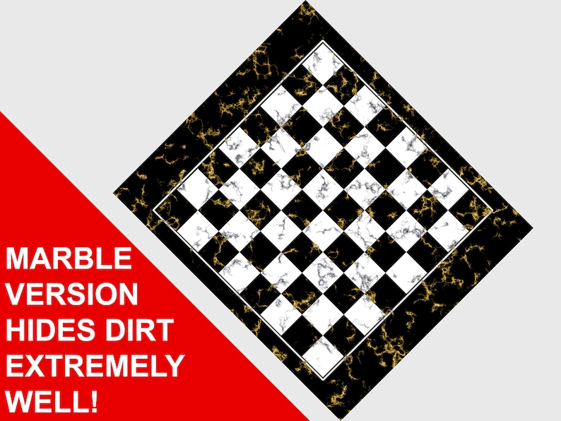 Giant Chess Board | Large Chess Fabric | Big Checkerboard Fabric | Huge ...