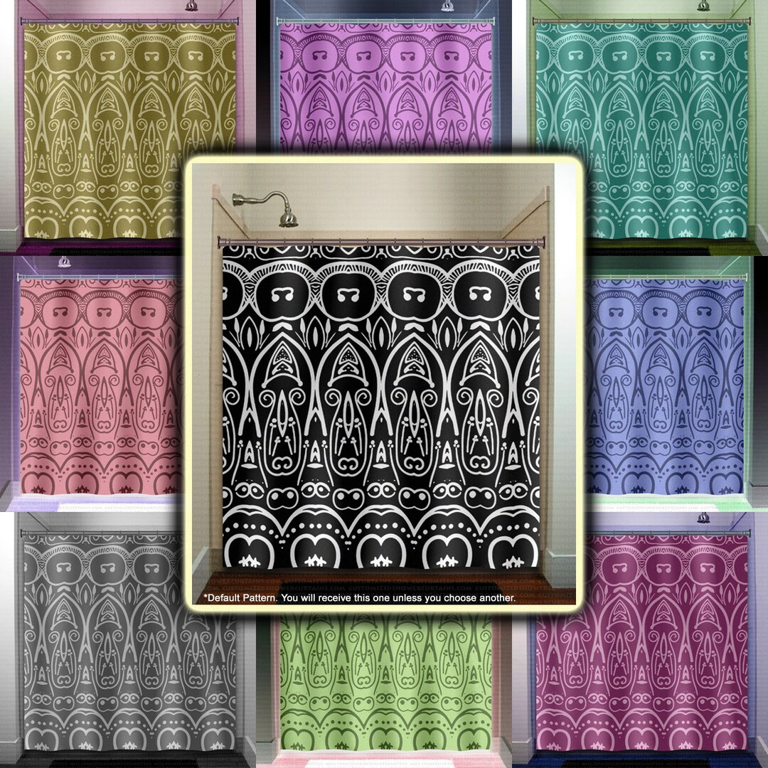 Aztec Inca Mayan Native Ethnic Tribal Shower Curtains Extra Long ...