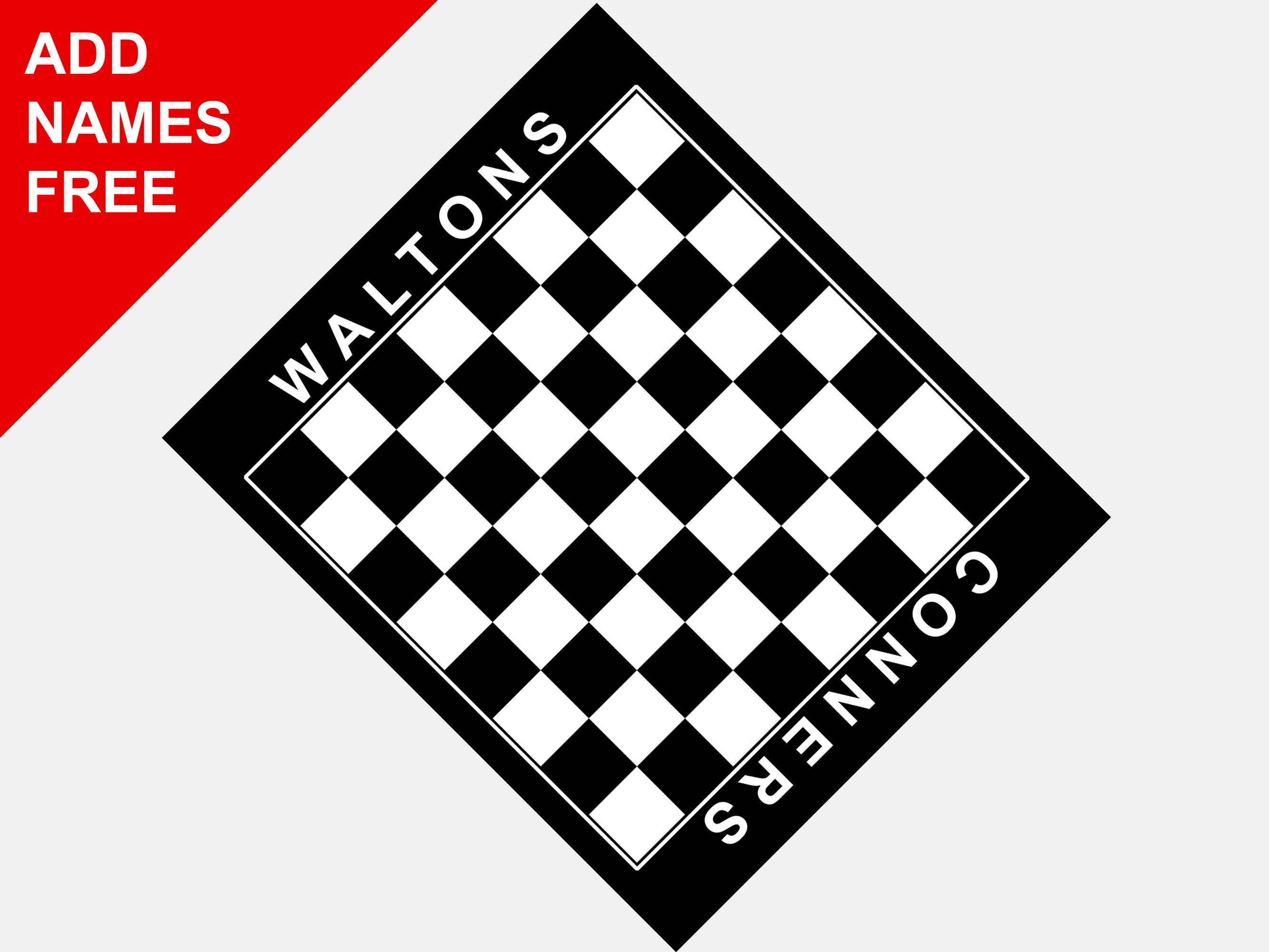 Giant Chess Board Large Chess Fabric Big Checkerboard - Etsy