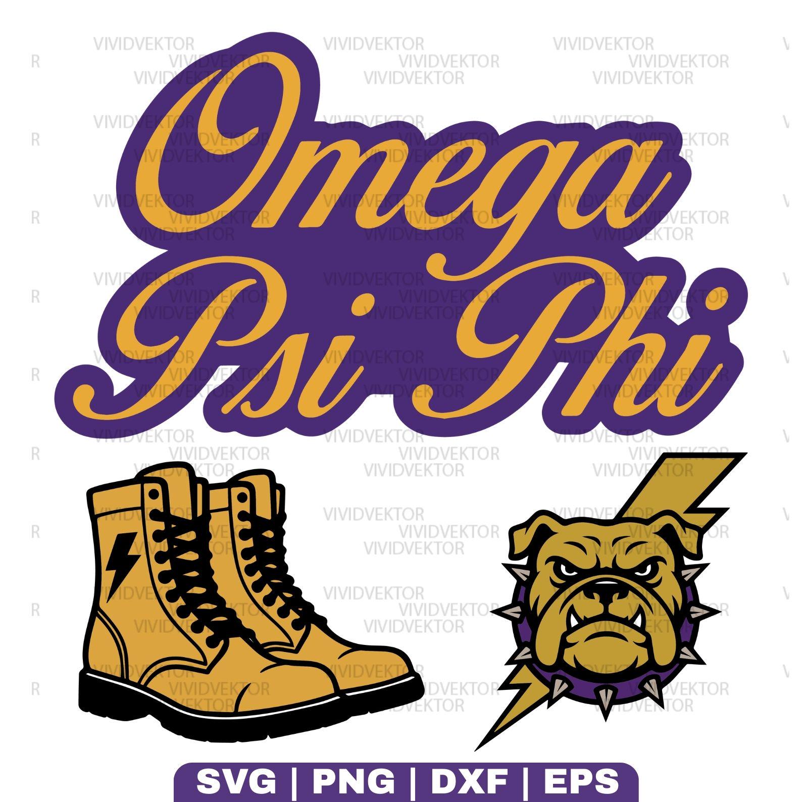 Omega Psi Phi SVG Bundle: 54 Designs Fraternity Designs, Greek Alphabet ...