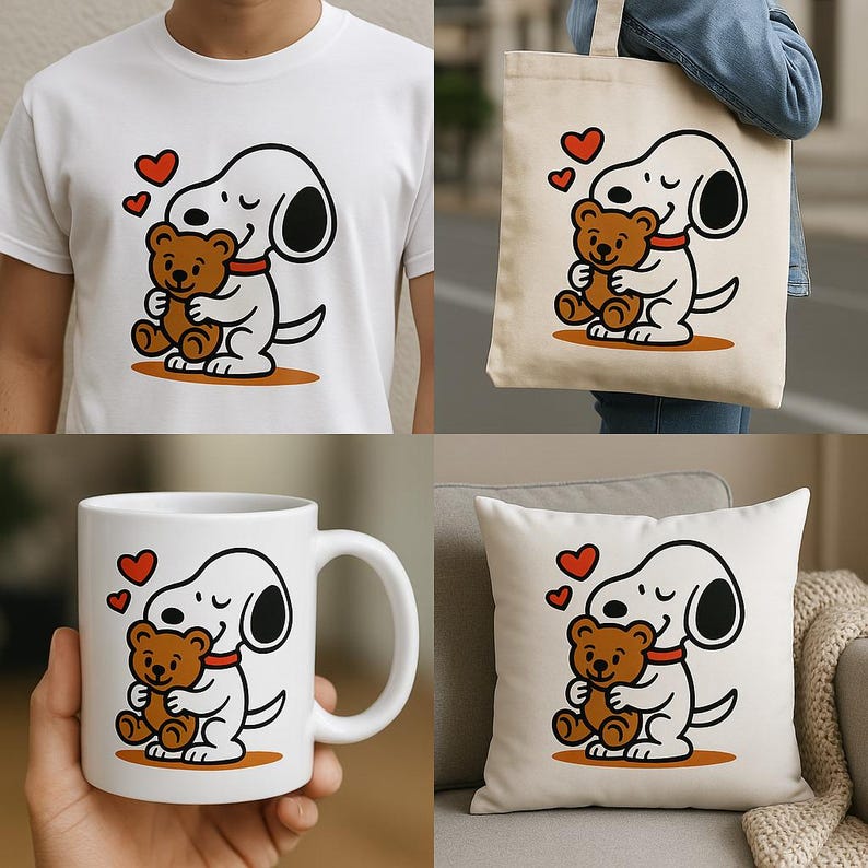 450 Snoopy Dog SVG Bundle | Peanuts SVG, Charlie Brown PNG, Clipart ...
