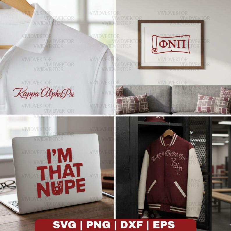 Kappa Alpha Psi SVG PNG Bundle: 53 Nupe Designs (digital Download) - Etsy