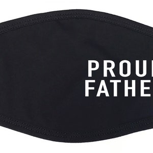 Face Mask Washable Proud Father Fathers Day Gift Made in - Etsy