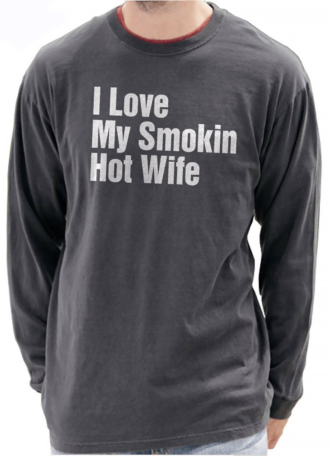 I Love My Smokin' Hot Wife T-shirt - Husband Gift - Etsy