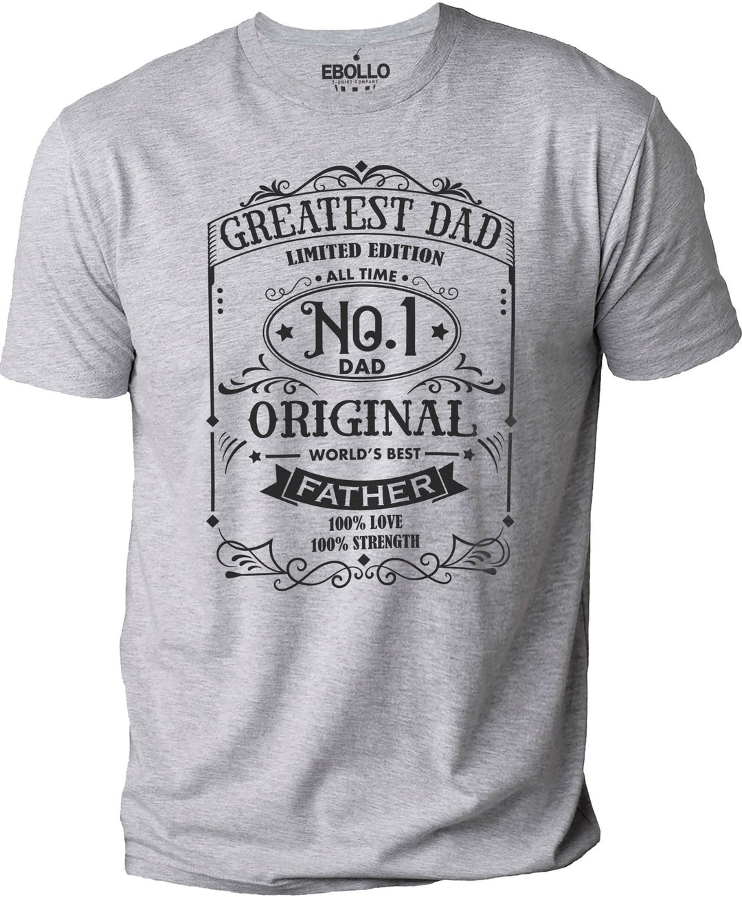 Greatest Dad T-shirt, No.1 Father, Funny Men's Gift - Etsy