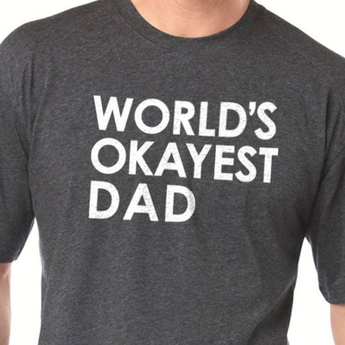 Dad Shirt World's Okayest DAD Funny Shirts for Men - Etsy