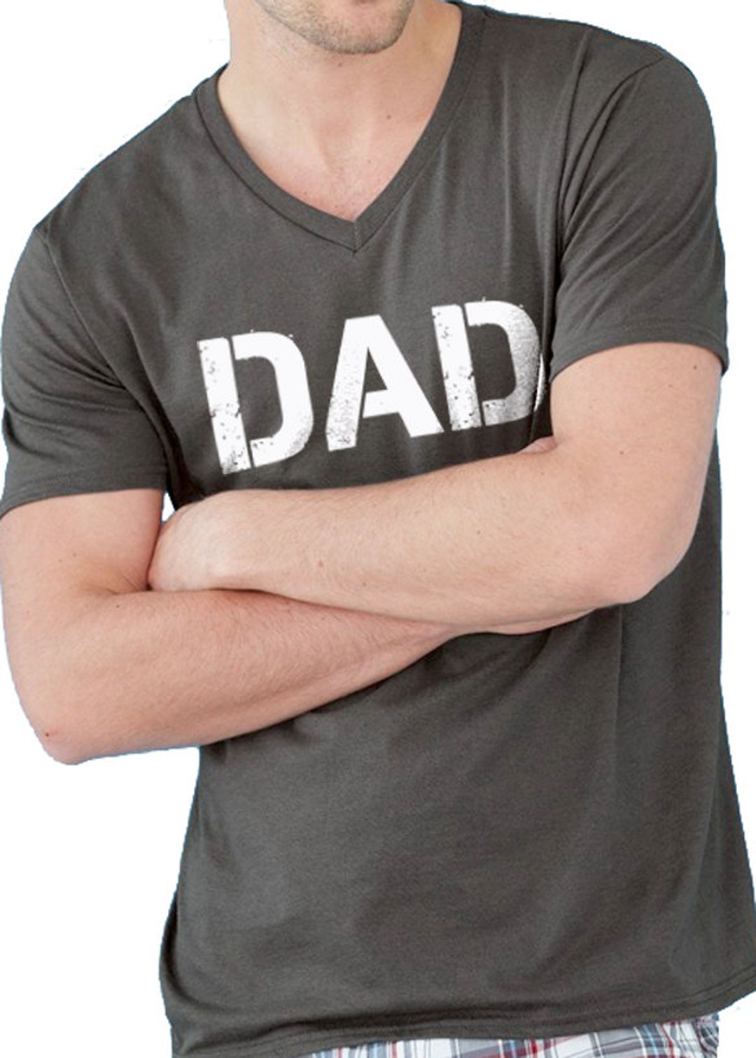 Dad Shirt Husband Gift DAD T Shirt Mens T Shirt Father Gift V-NECK ...