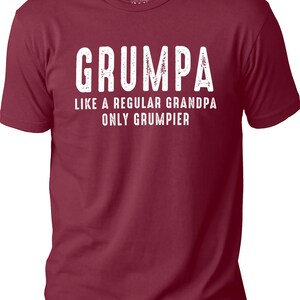 Funny Grumpa T-shirt: Quirky Grandpa Gift - Etsy