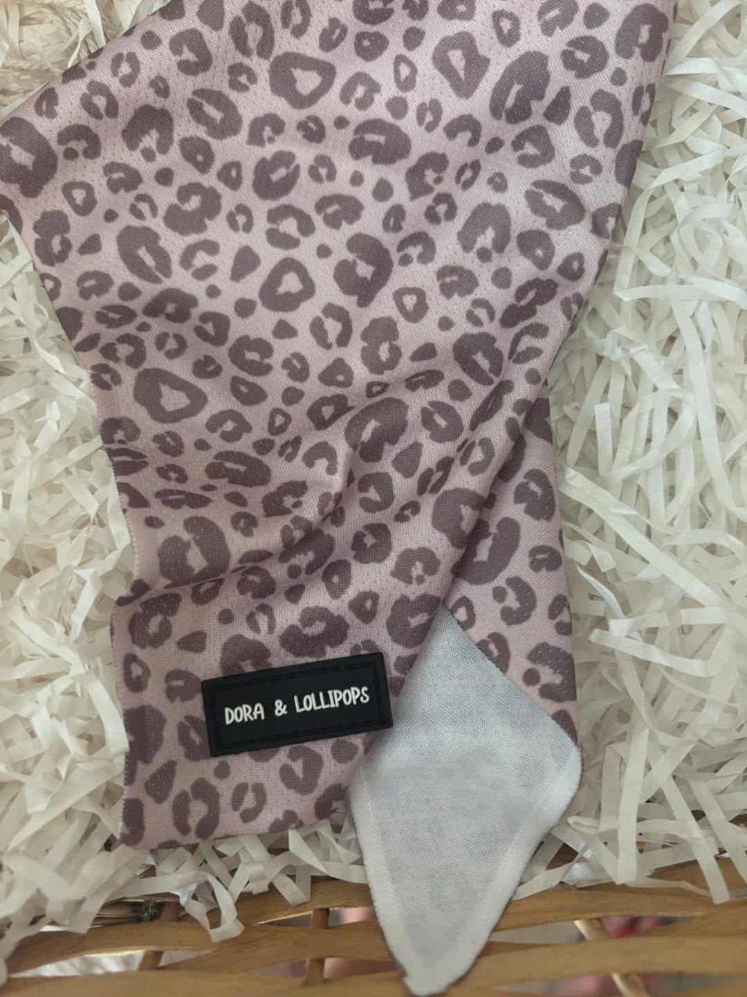 Mocha Cow Print Neck Scarf/ Bandana for Dogs - Etsy