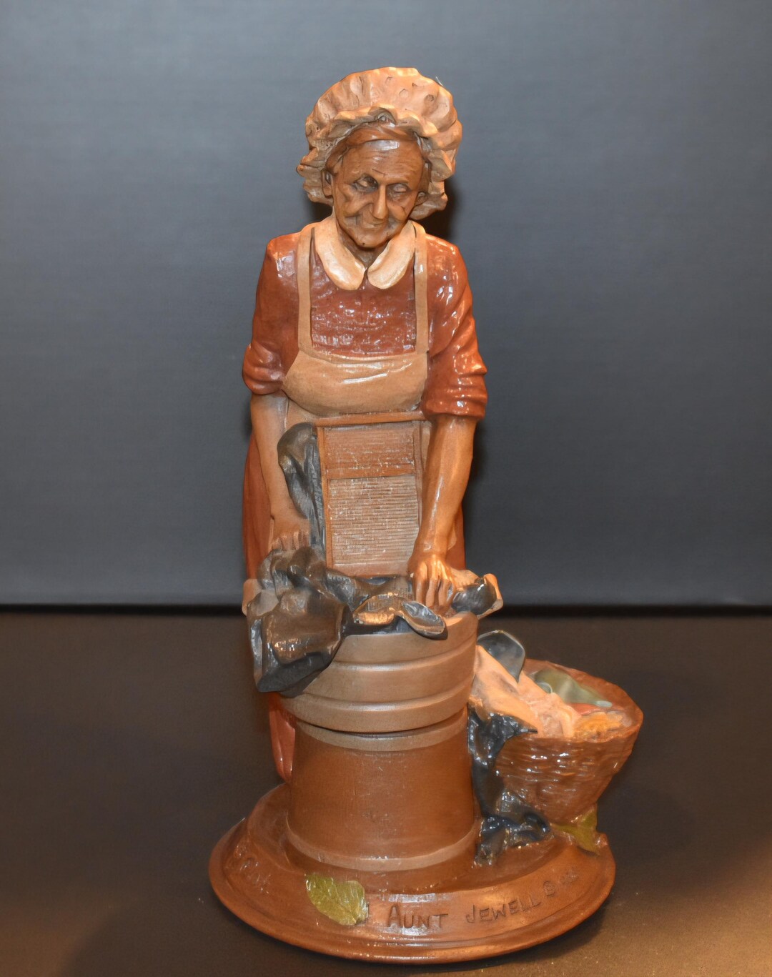 Signed Tom Clark 1988 Aunt Jewell Statue/ Figure - Etsy