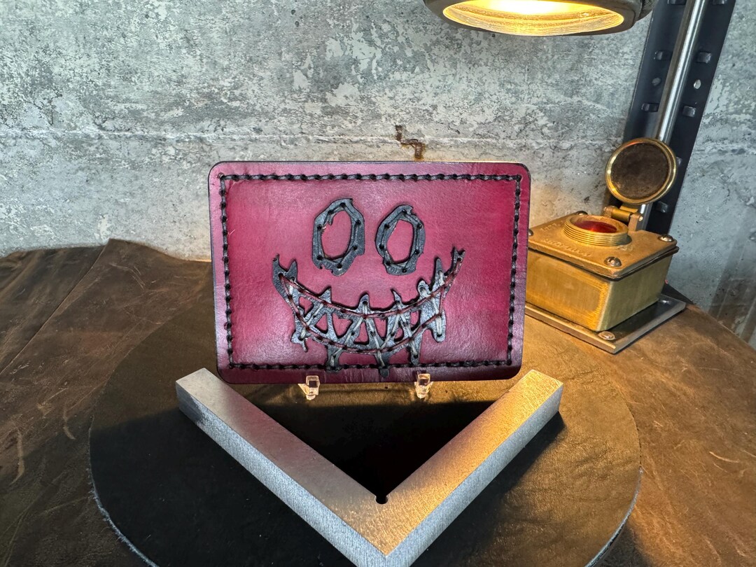 Scary Face Belt Buckle. Our Large Rectangular Buckle, Hand Crafted ...