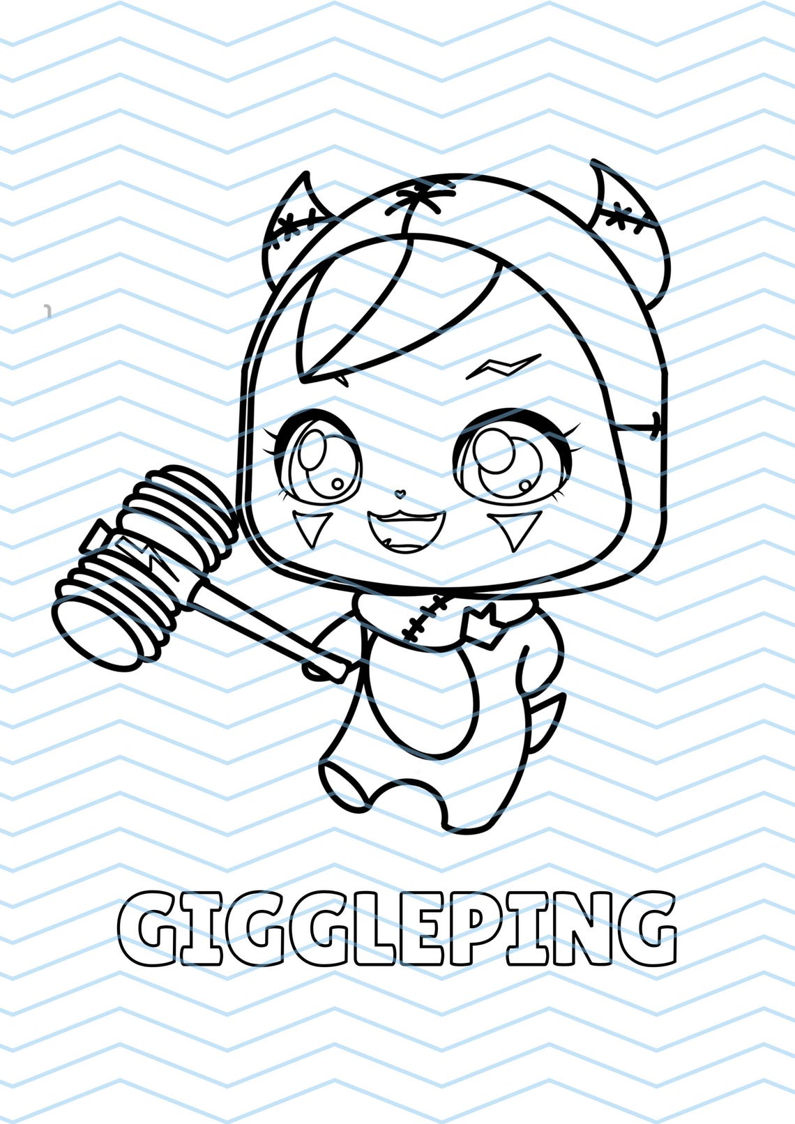 Teenieping Coloring Pages | 50+ Printable Activity Sheets | Instant ...
