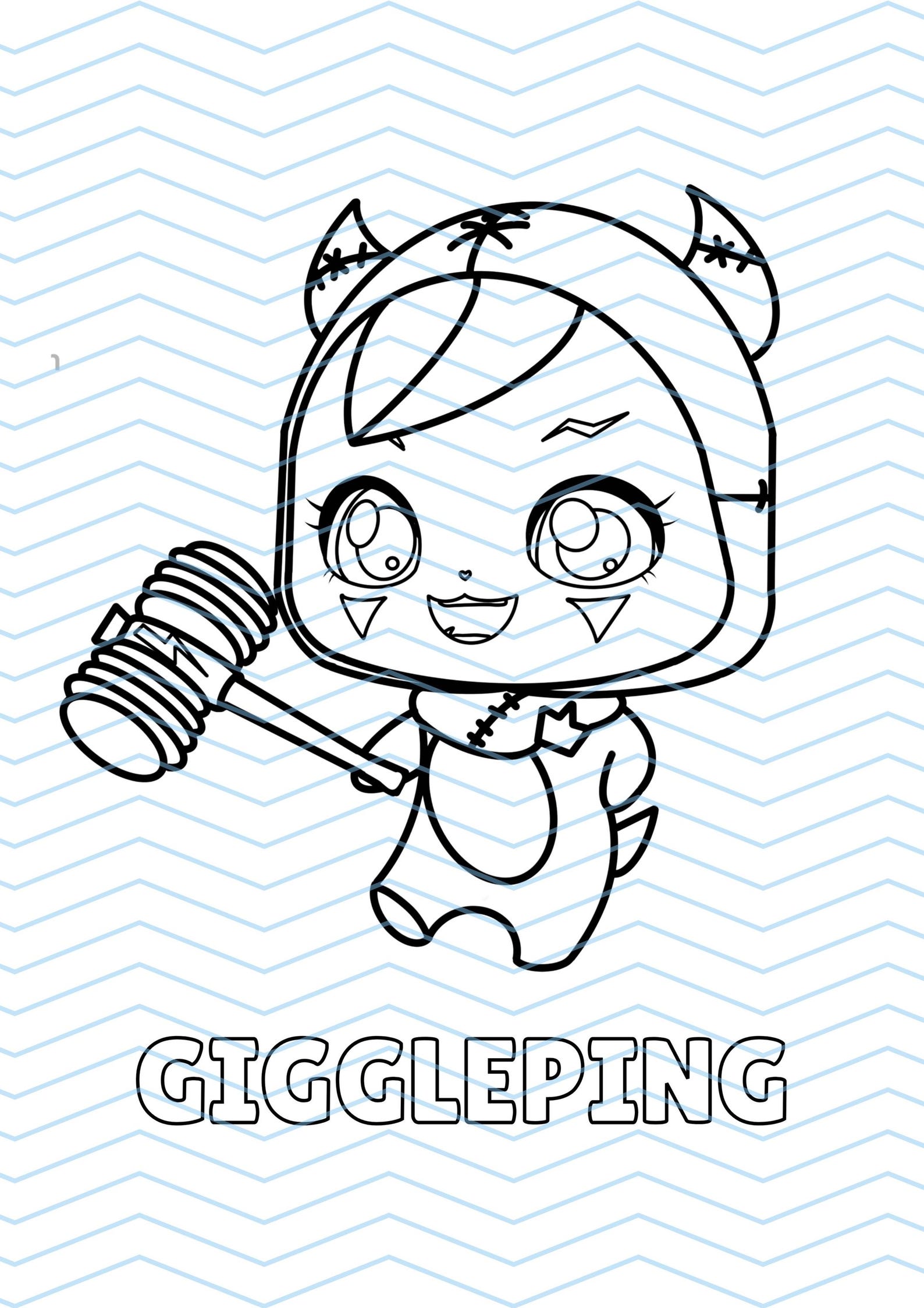 Teenieping Coloring Pages | 50+ Printable Activity Sheets | Instant ...