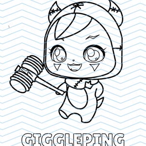 Teenieping Coloring Pages | 50+ Printable Activity Sheets | Instant ...