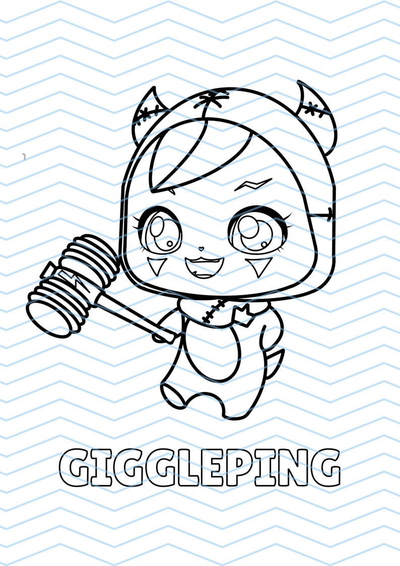 Teenieping Coloring Pages | 50+ Printable Activity Sheets | Instant ...