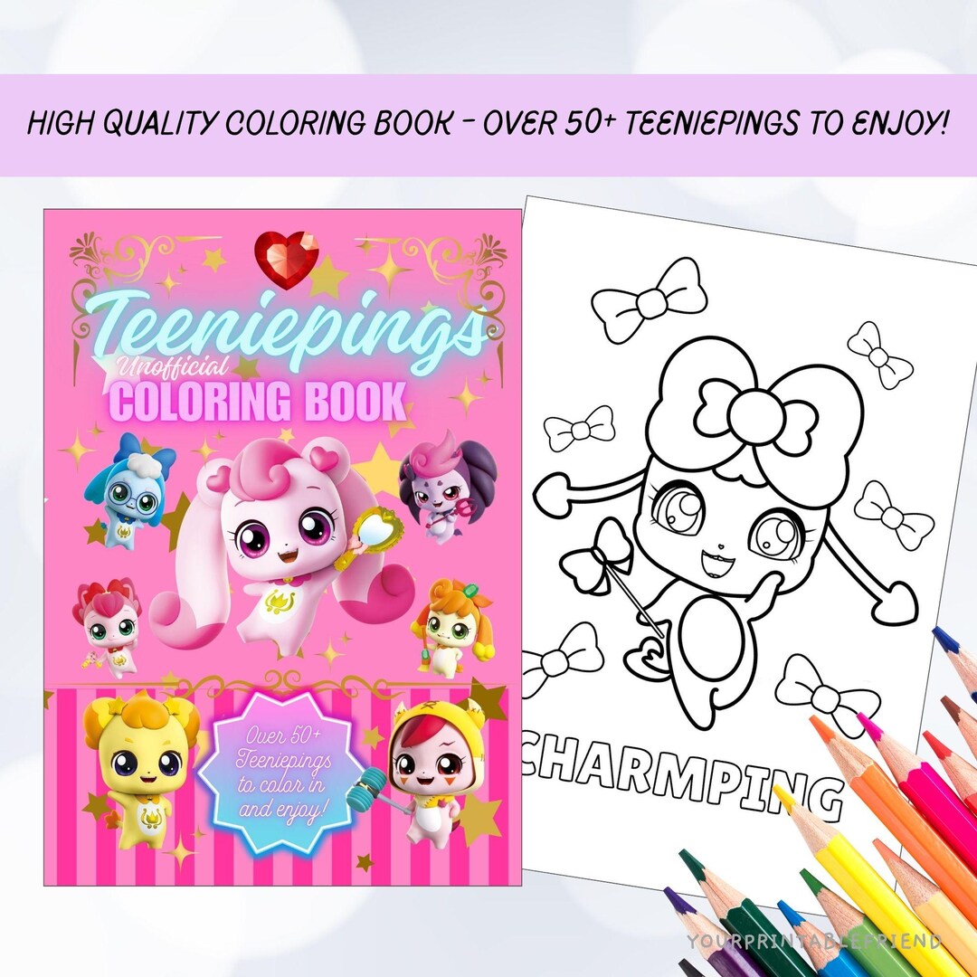 Teenieping Coloring Book | Unofficial High Quality Coloring Book ...