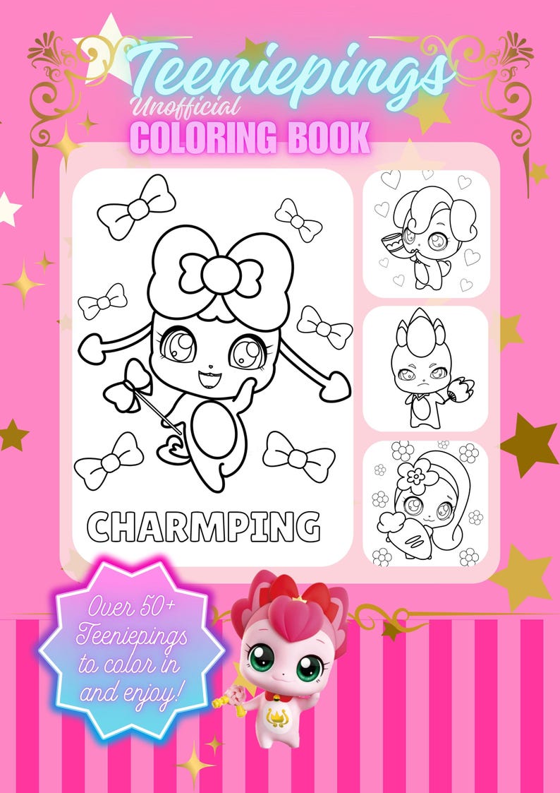 Teenieping Coloring Pages | 50+ Printable Activity Sheets | Instant ...